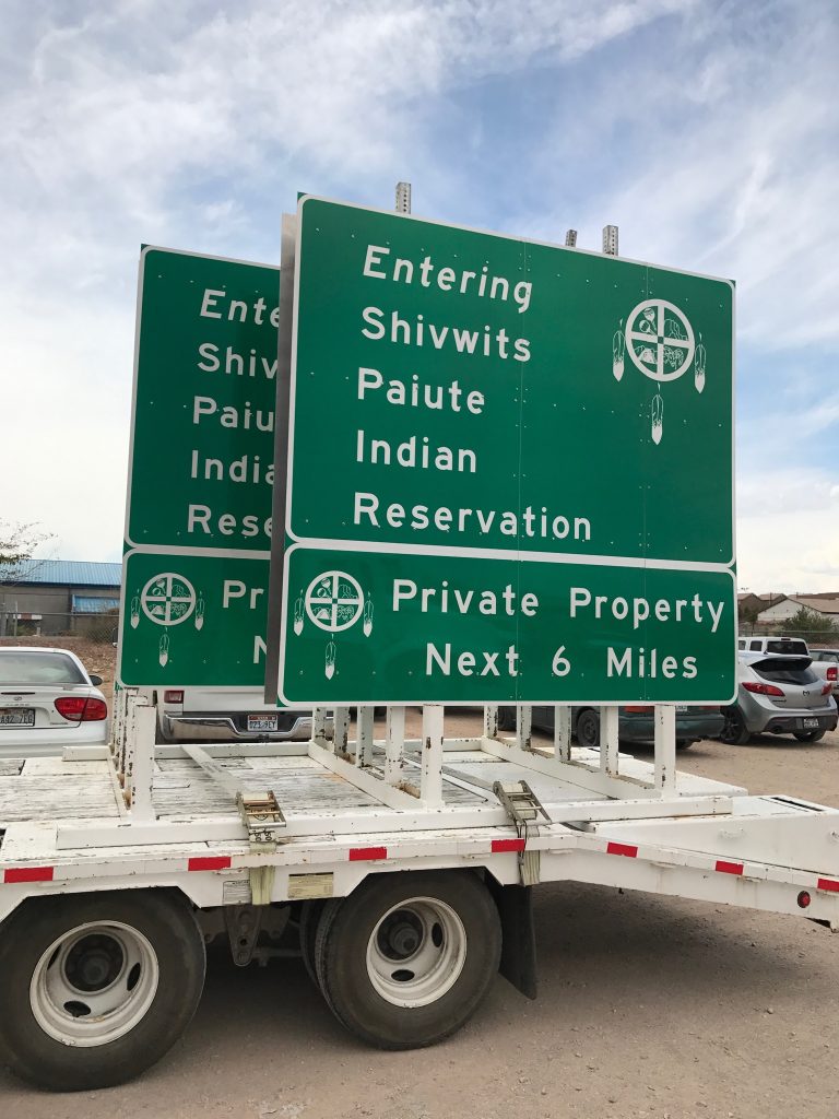 SIGN INSTALLATION – Straight Stripe Painting