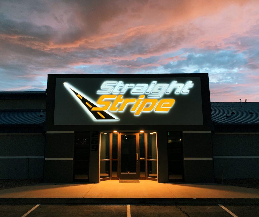 CONTACT – Straight Stripe Painting